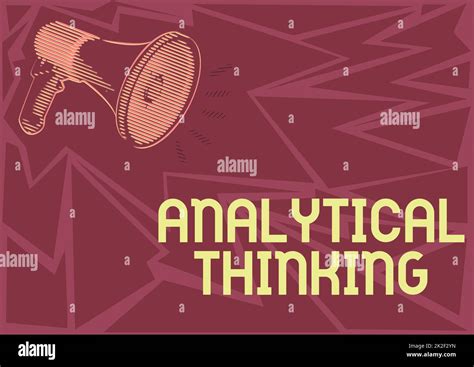 Handwriting Text Analytical Thinking Business Showcase Break Down