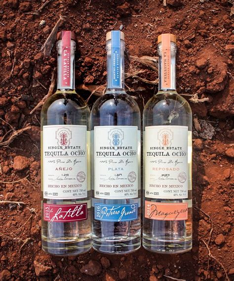 Tequila Ocho Blue Agave Fresh Mineral Water Natural Yeast