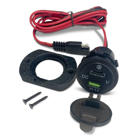 Extend Wire Length Yp Ump48 Dual Usb C And Usb Qc30 Fast Charging