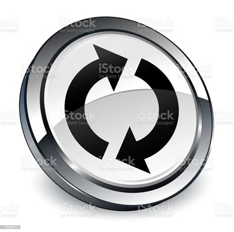 업데이트 아이콘 3d 흰색 둥근 버튼 개선에 대한 스톡 벡터 아트 및 기타 이미지 개선 돌기 미국 Istock