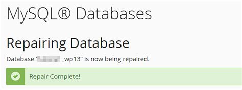 Fix The Error In Establishing A Database Connection