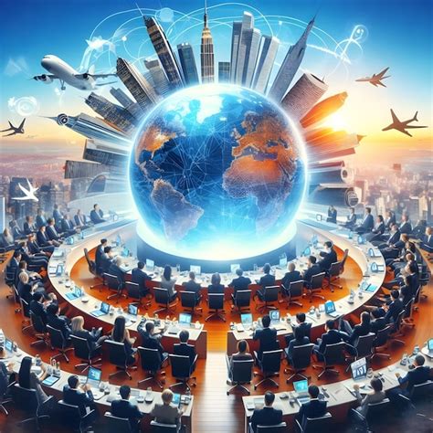 Premium Photo International Conference Concept Summit