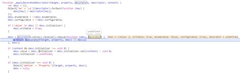 Uncaught Referenceerror Decorators Is Not Defined Uncaught Typeerror