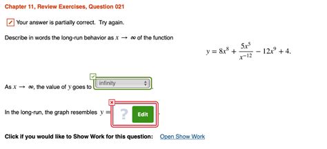 Solved Chapter 11 Review Exercises Question 021 Your