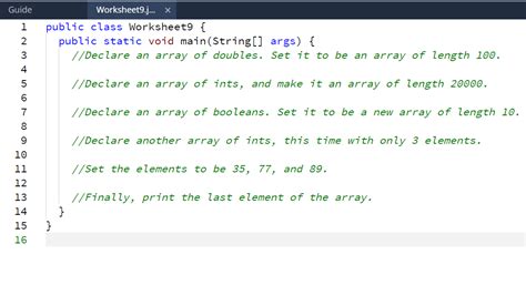 when programming it is often useful to have a large