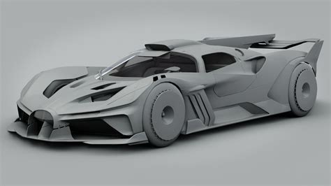 Bugatti Bolide 3d Model Cgtrader