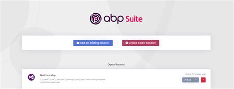 Generating CRUD Using Abp Suite For Module Support ABP IO