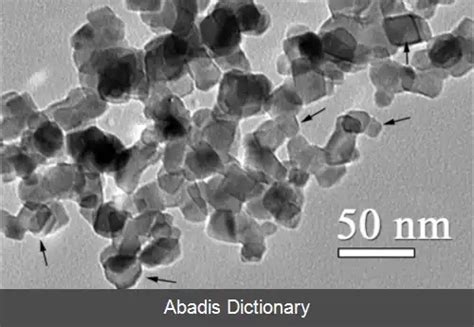 نانوذرات دی اکسید تیتانیوم معنی در دیکشنری آبادیس