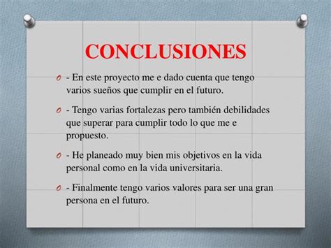 Ejemplos De Conclusiones Para Proyectos Imagesejemplo De Conclusion De Un Trabajo
