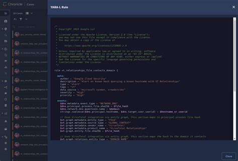 Creating A Yara L Html Widget In Chronicle Soar By Chris Martin Thatsiemguy Medium