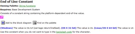 Solved Labview 2023 Q3 Crlf Constant Behaves Strange Ni Community