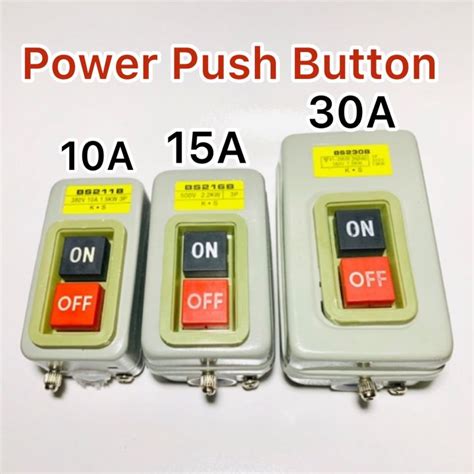 Power Push Button 10a 15a 30a Lazada Ph