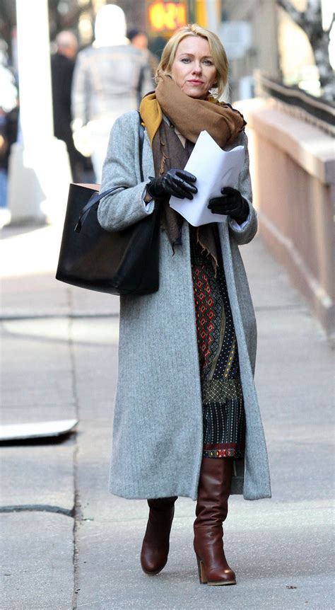 Naomi Watts On The Set Of Gypsy In New York Hawtcelebs