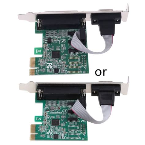 Pcie Card With Serial And Parallel Port Full Height At Monique Wilkerson Blog