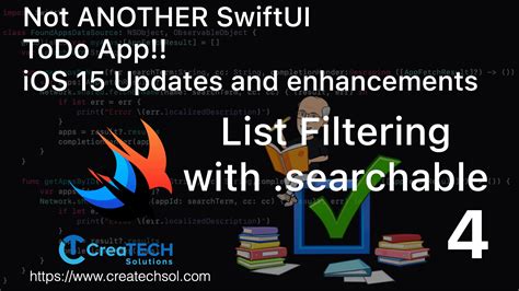 Not Another Swiftui Todo App Final Update List Filtering Rswift