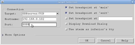 Debugging Embedded Linux With GDBserver And Insight Gdb GUI CNX