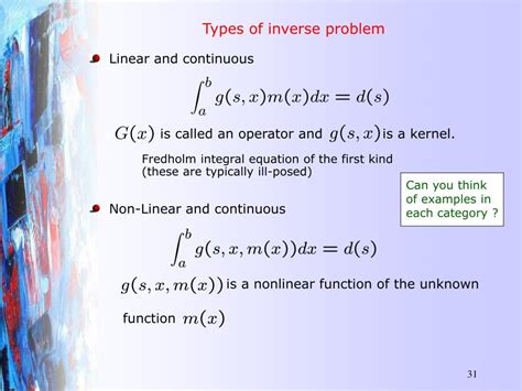 Ppt An Introduction To Inverse Problems Ge193 Powerpoint Presentation Id 5109190