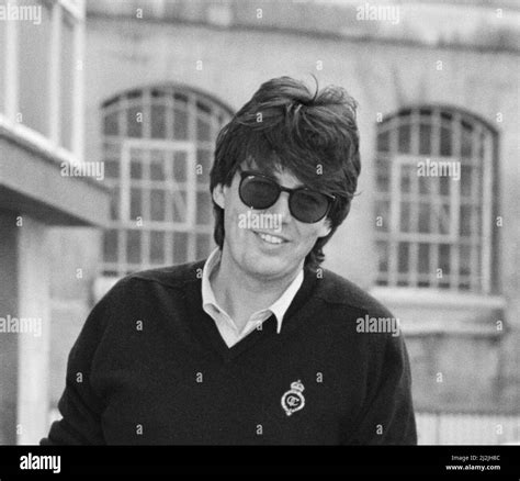 Mike Read Bbc Radio Disc Jockey Seen Here On Crutches Picture Taken