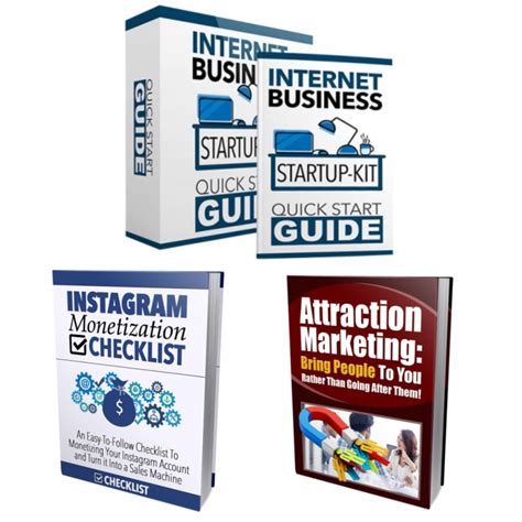 Internet Business Startup Kit Advanced 3 Ebooks Included
