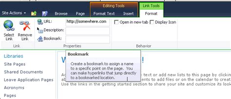 solved sharepoint 2010 how do i add an anchor link to website