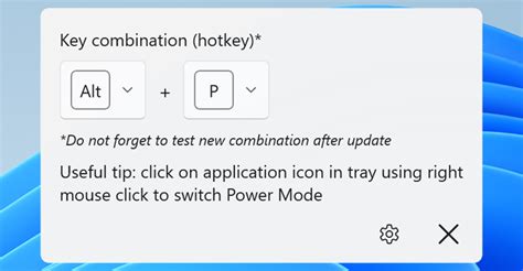 Workstation Master Power Mode Switcher