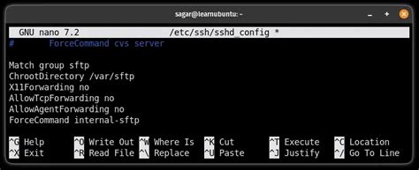 Install And Setup SFTP Server On Ubuntu