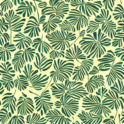 lotus foliage repeating pattern graphic · creative fabrica