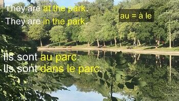 Introduction To The French Preposition À By Dominic Audet Tpt