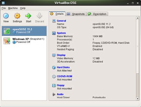 SDB Install Guest Operating System On Virtualbox OpenSUSE Wiki