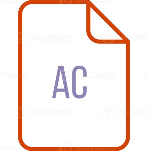 Ac Inside Fill Icon With Minimal Lines And Rectangle 66496046 Png