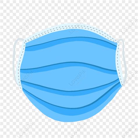블루 의료 수술 용 일러스트 마스크 앞푸른정면 Png 일러스트 무료 다운로드 Lovepik