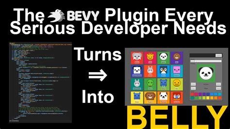 belly the be all and end all of bevy ui plugins youtube