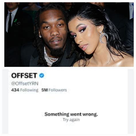 Queend Rapper Offset Has Deactivated Both His X And Ig Accounts Following A Public Meltdown