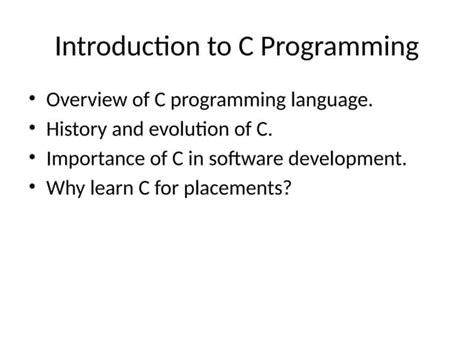 C Programming Trainingc Programming Training Pptx