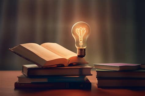 Premium Photo Books Ai Generative