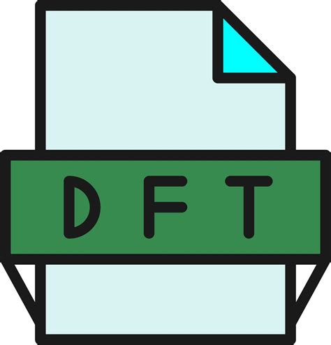 Dft File Format Icon 15827947 Vector Art At Vecteezy