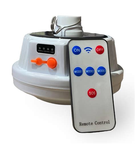 Туристическая Аккумуляторная Лампа Solar Bulb Lamp LB-2288 с Пультом ...