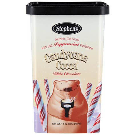 Stephens Gourmet Hot Cocoa Candycane White Chocolate 14 Oz
