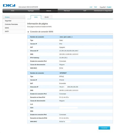 Saber Si Tengo CG NAT Y Velocidad De 3 8 Gb Con La Fibra Digi 10Gb