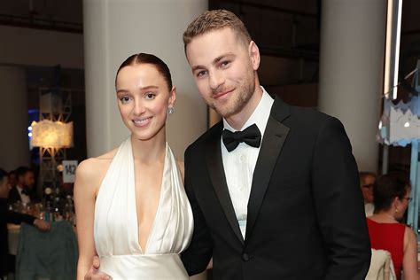 Who Is Phoebe Dynevors Fiancé All About Cameron Fuller