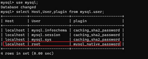 sqlyog连接数据库报plugin caching sha2 password could not be loaded 解决方案