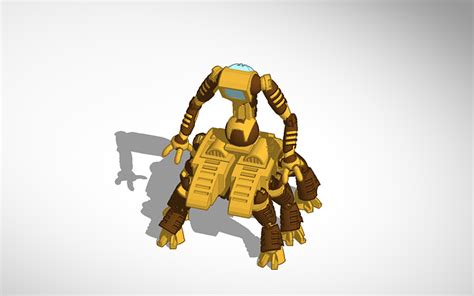 3d Design Devastator 79042 Mech Strategist Steampunk Empire Tinkercad
