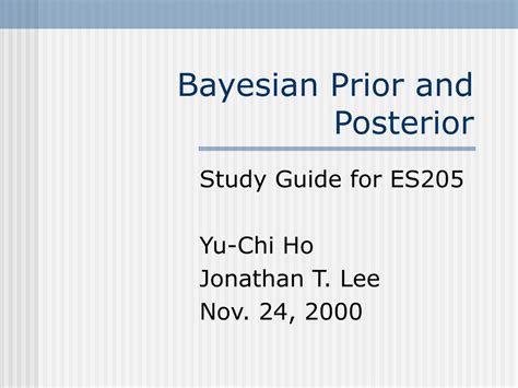 PPT Bayesian Prior And Posterior PowerPoint Presentation Free Download ID