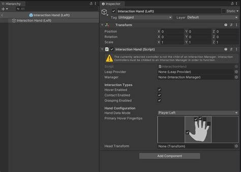 Further Guidance On Unity And Ultraleap Ultraleap Documentation