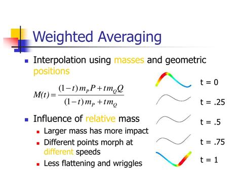 Ppt Morphing Rational B Spline Curves And Surfaces Using Mass Distributions Powerpoint
