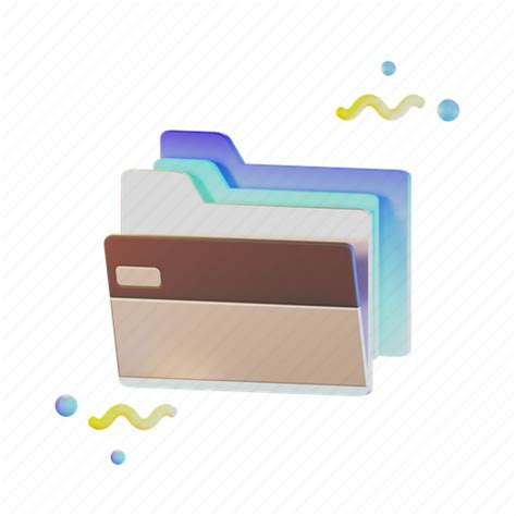 Folder File Data Document Storage Format Paper 3d Illustration Download On Iconfinder