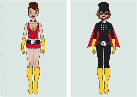 Sixgirl Character Design Und Styling Edit Iris Luckhaus