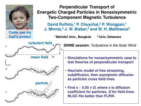 Ppt Perpendicular Transport Of Energetic Charged Particles In