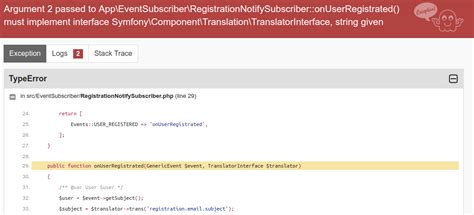 Php Symfony How To Translate An Email Sent By Switfmailer Stack