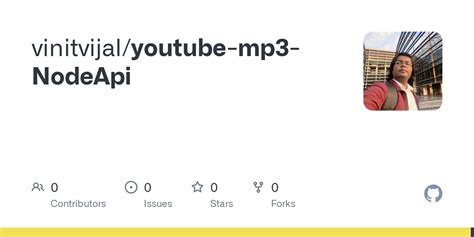 GitHub Vinitvijal Youtube Mp3 NodeApi